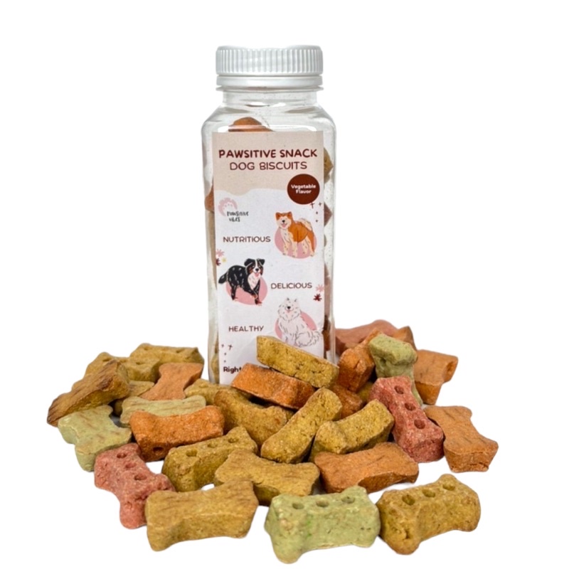 Jual Vegetable Dog Biscuit 100gram - Snack Cemilan Vitamin Puppy Anjing ...