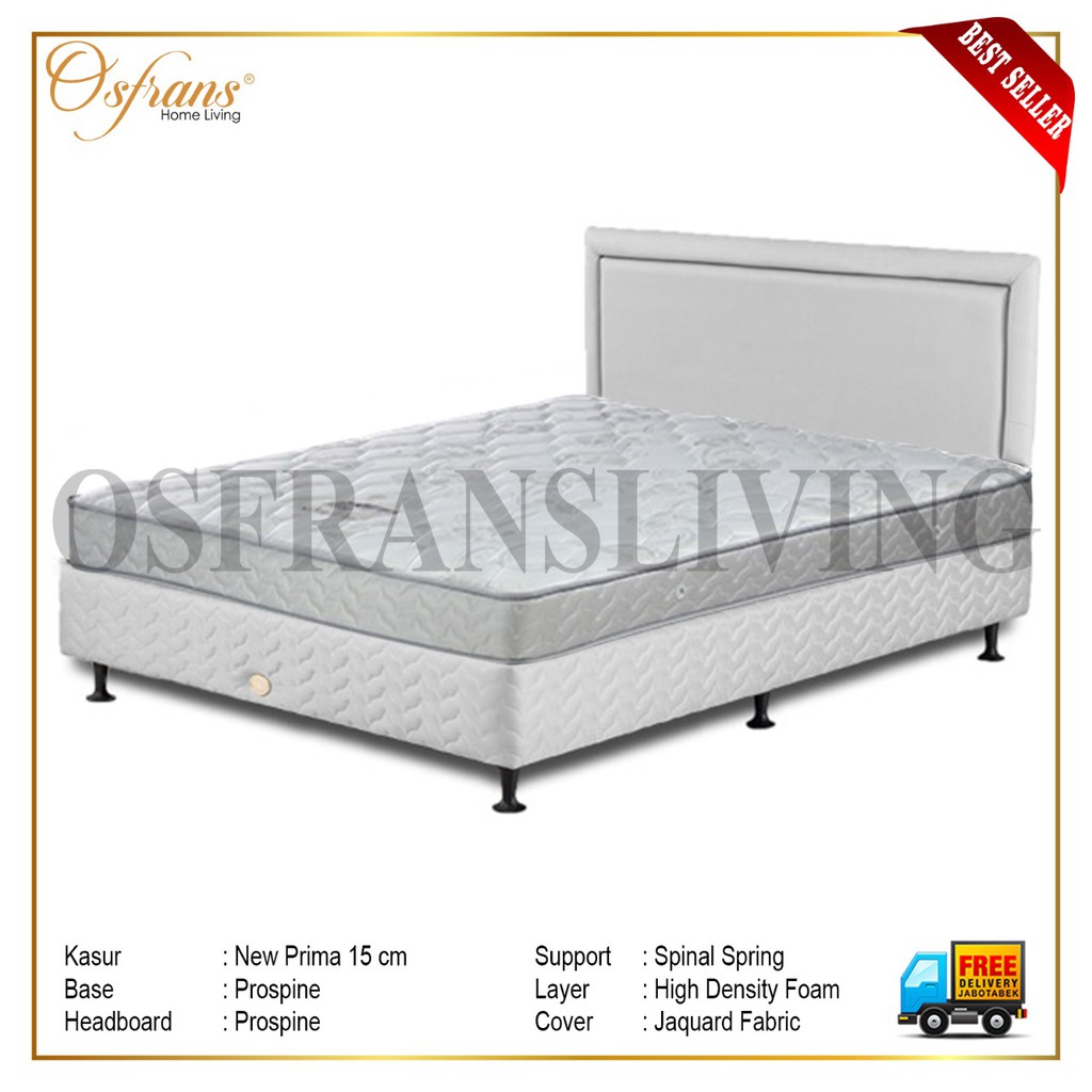 Jual Guhdo Springbed New Prima 15 - 120x200 - Fullset Atlantic Style | Shopee Indonesia
