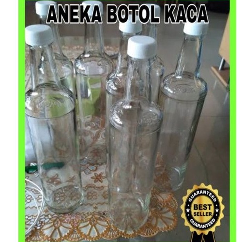 Jual botol marjan 460ml, botol kaca 460 ml, botol madu 460ml + FREE ...
