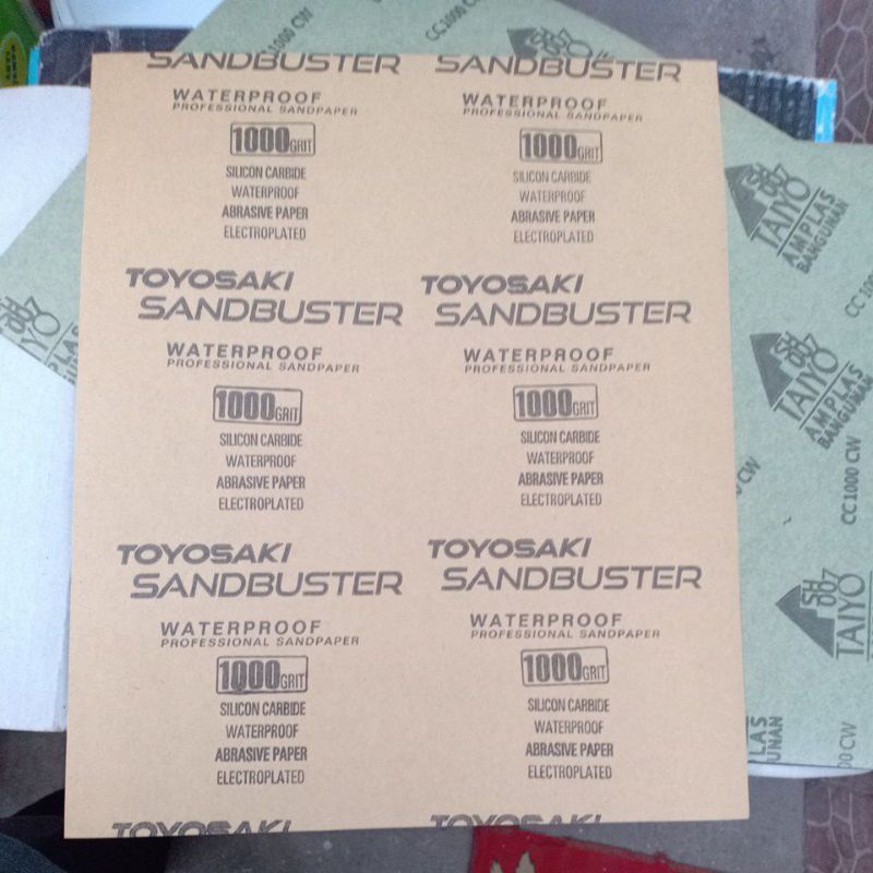 Jual Amplas lembaran no.1000 | Shopee Indonesia