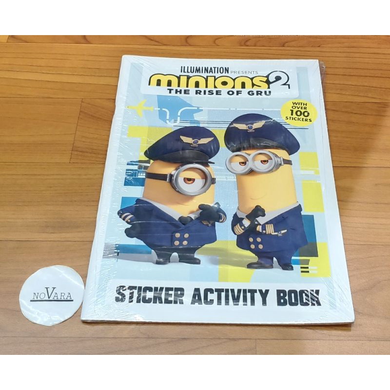 Jual Minions 2: The Rise of Gru Sticker Activity Book - Minions ...