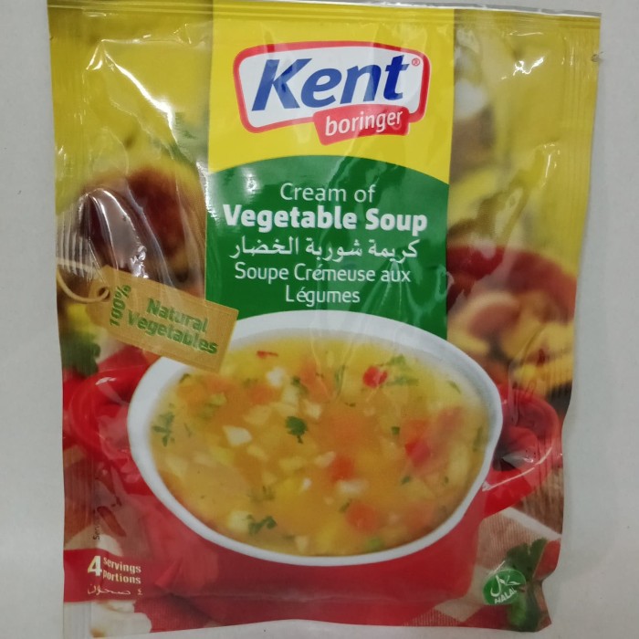 Jual KENT BORINGER CREAM OF VEGETABLE SOUP 68 GR | Shopee Indonesia