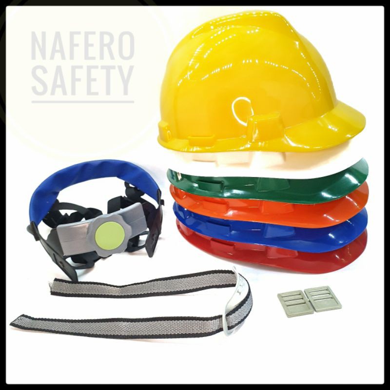 Jual HELM PROYEK SAFETY APD K3 TALI FASTRACK V GUARD ASA SNI Indonesia ...