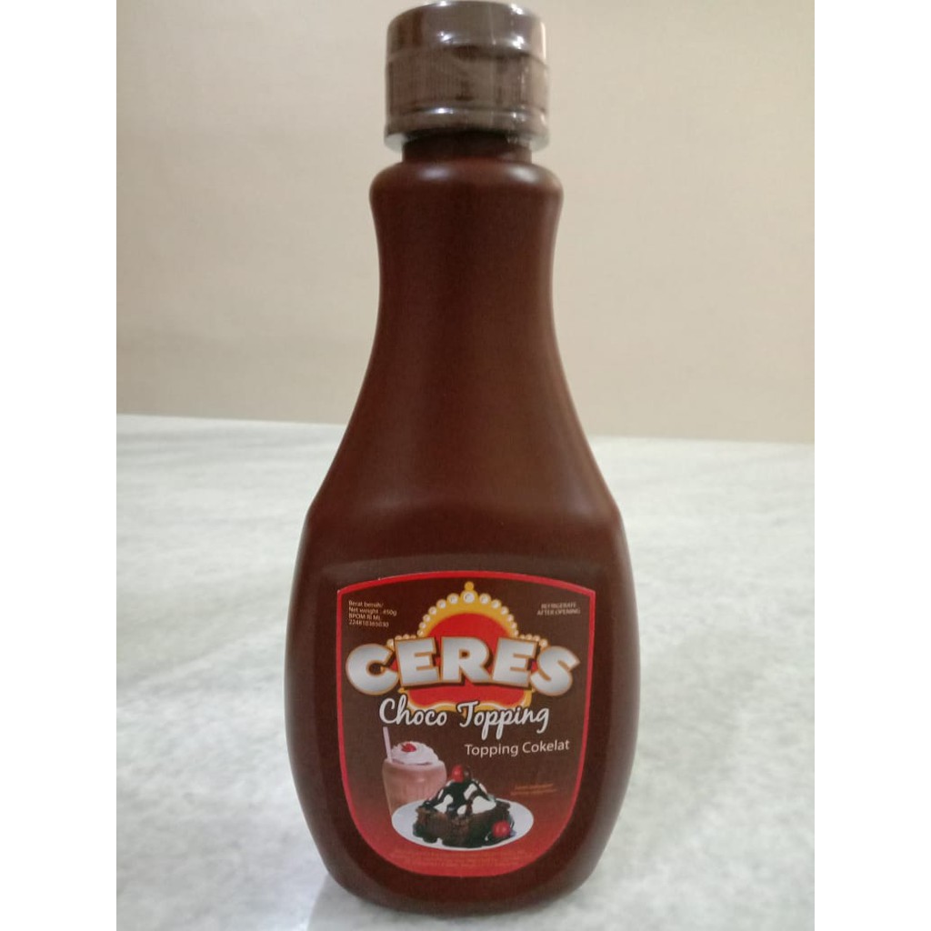 Jual Ceres Choco Topping 450 Gr | Shopee Indonesia