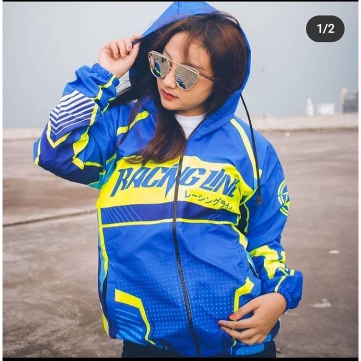 Jual Jaket Racing Line Sublimation Printing Bahan Lotto/Racing Line ...