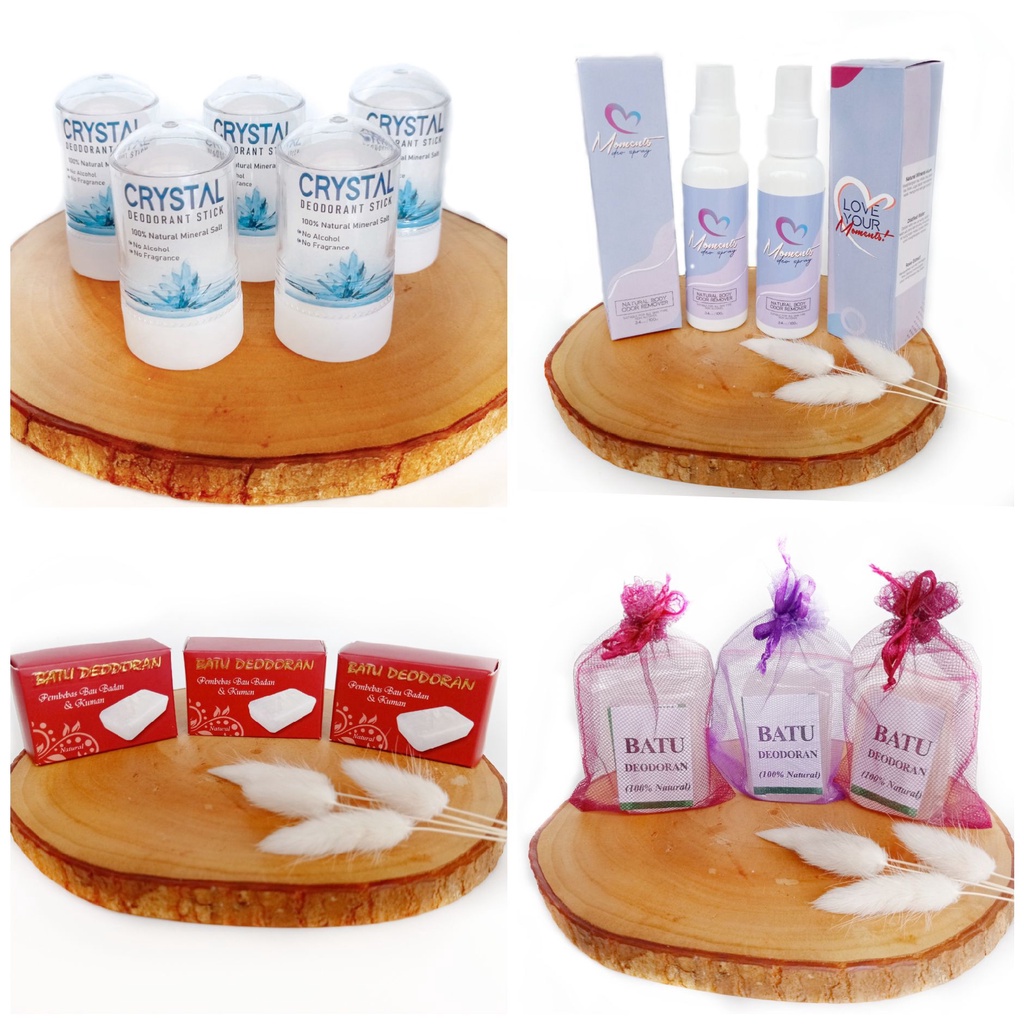 Jual Batu Deodoran Deodorant Tawas spray semprot Penghilang Bau Badan ...