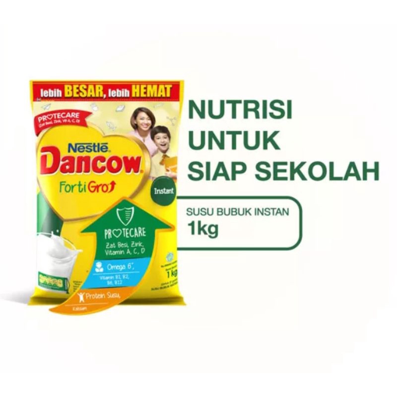 Jual Dancow fortigro instant pouch 1 kg | Shopee Indonesia