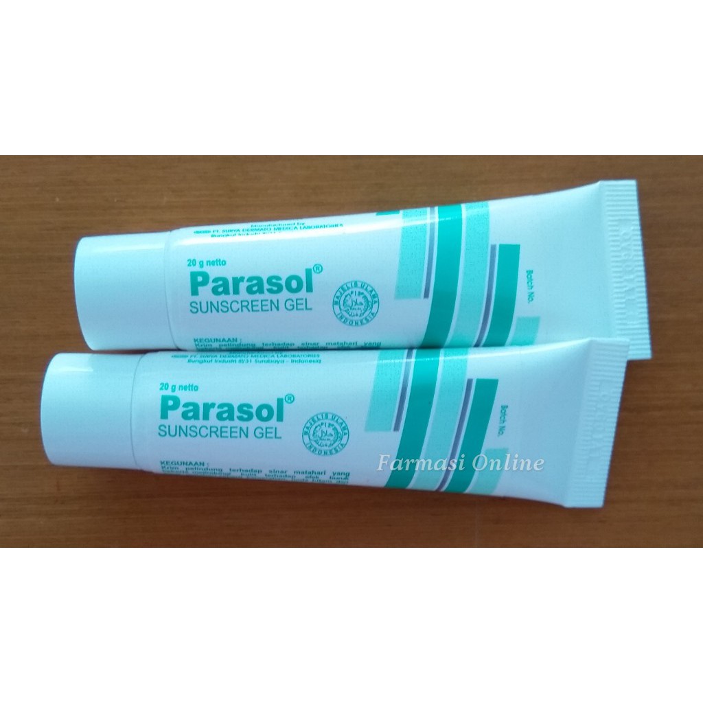 Jual Parasol Sunscreen Gel 20 gram Indonesia|Shopee Indonesia