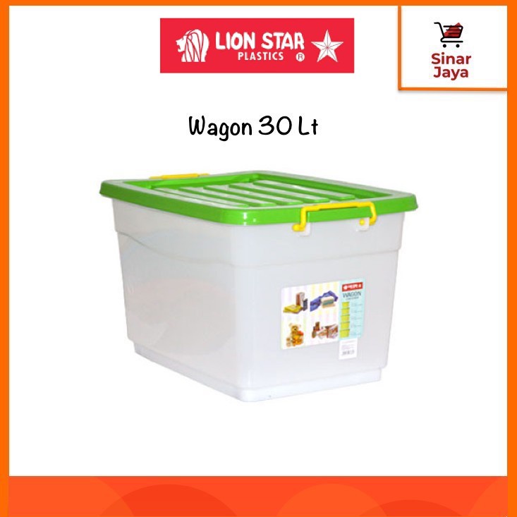 Jual LION STAR VC-9 Wagon Container 30 Lt (Box Penyimpanan 30 Lt ...