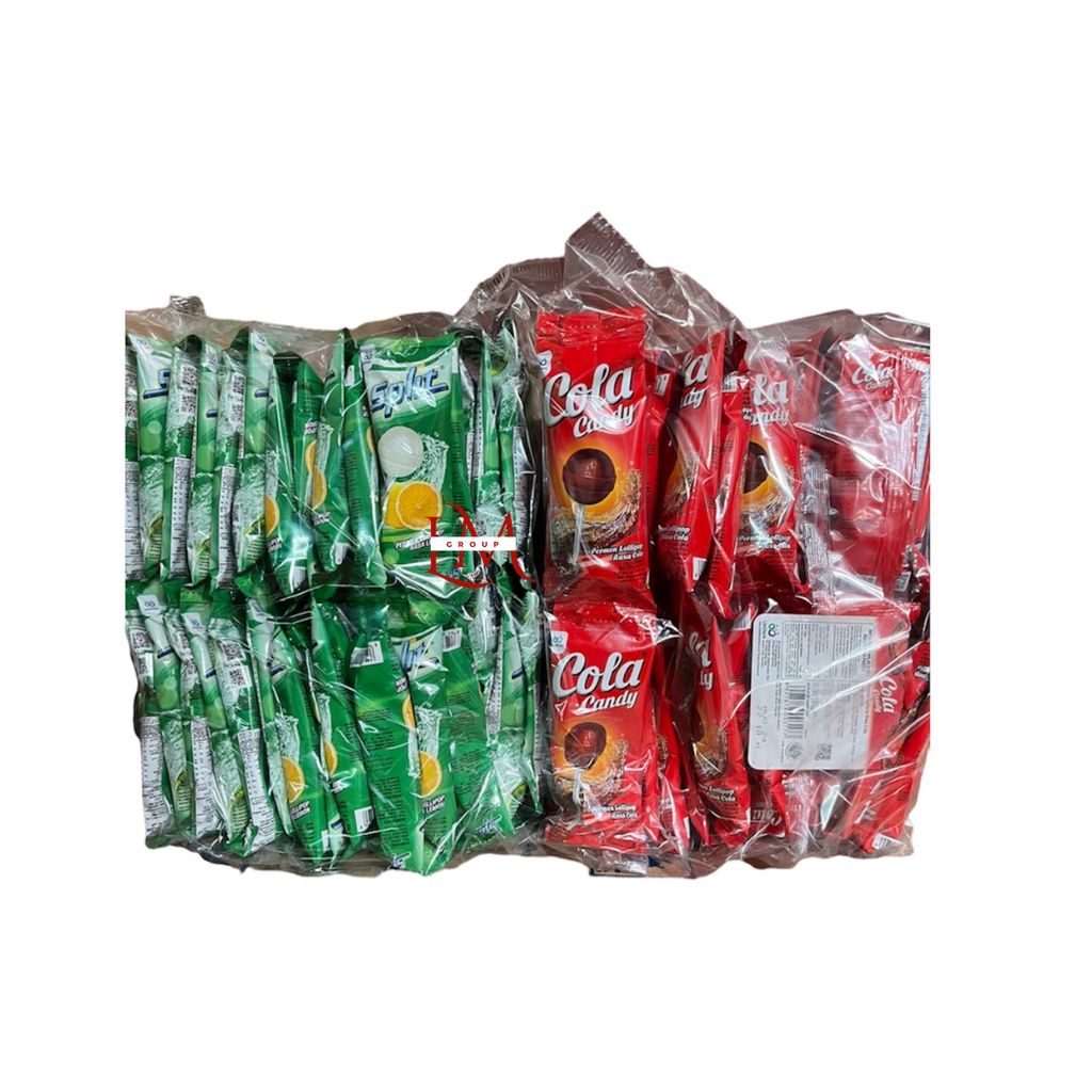 Jual Permen Lollipop Rasa Cola/Split Unifam Limited 1 Pack Isi 36 pcs ...