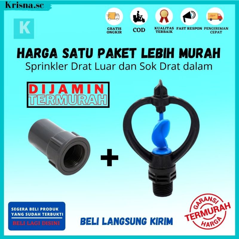 Jual Sprinkler Pertanian Springkle Sprinkler Taman Sistem Irigasi ...