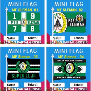 Jual BENDERA SUPORTER BOLA SLEMAN/MINI FLAG PSS SLEMAN/SUPORTER SLEMAN ...