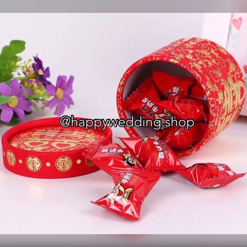 Jual Kotak Permen Bulat / Kotak Permen Wedding / Souvenir Wedding ...