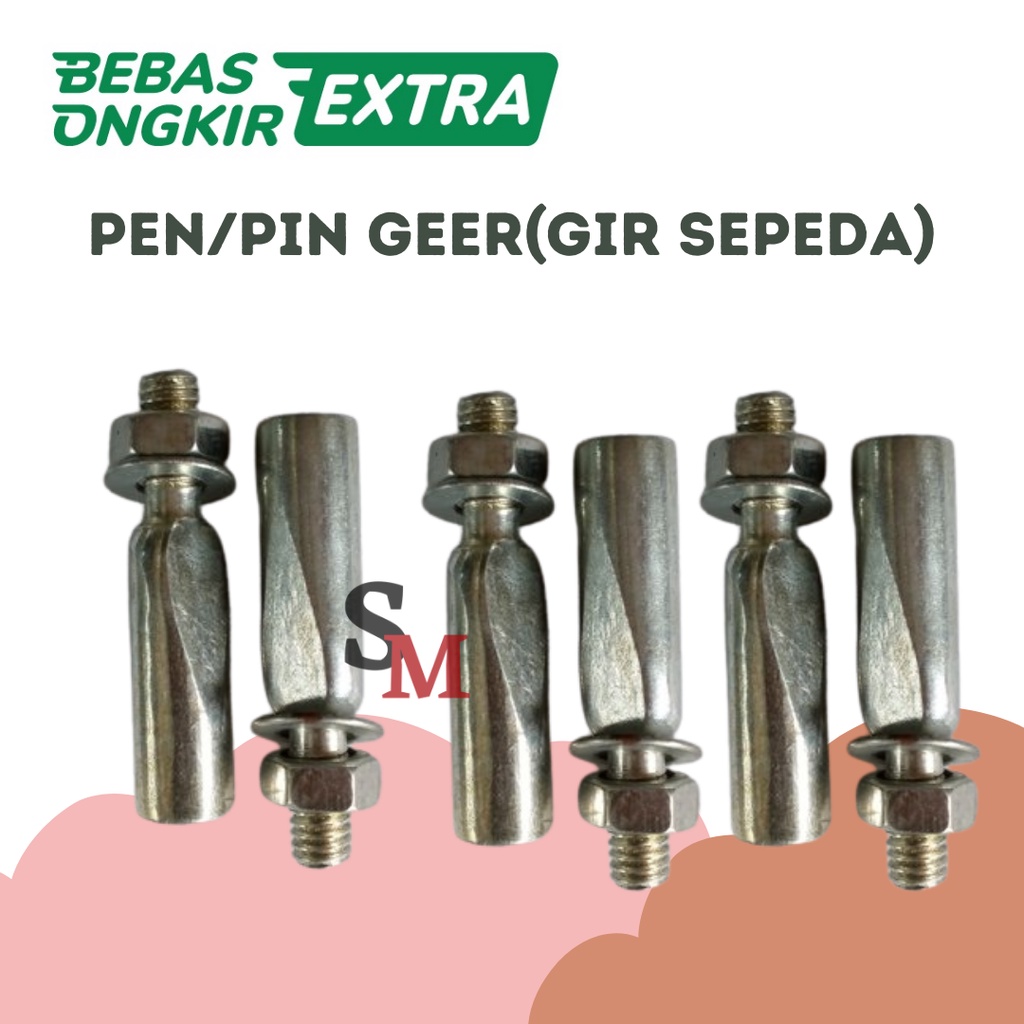 Jual Paku Pen Pin Crank Gir Sepeda Onthel Jengki mtb bmx mini ...