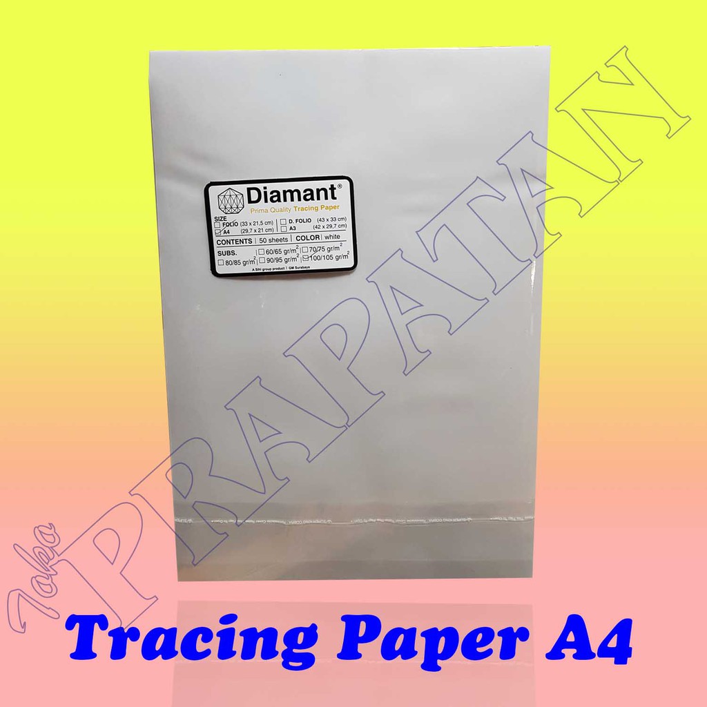 Tracing Paper / Kertas Kalkir A4 | Shopee Indonesia