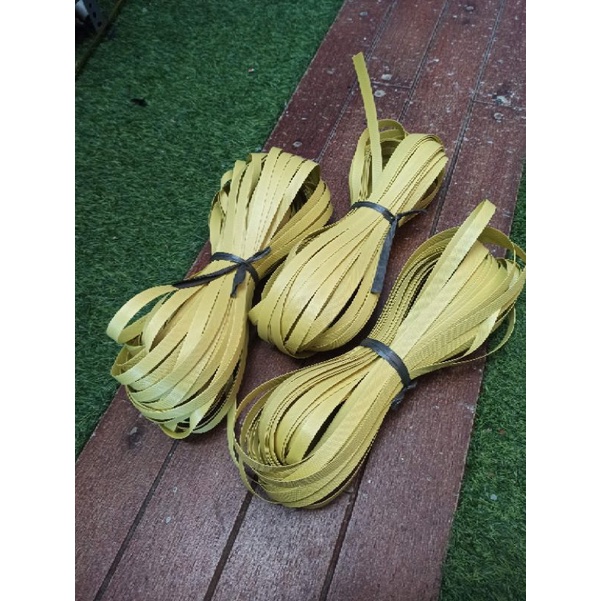 Jual Tali Strapping Band Kuning 15mm x 500 gram | Shopee Indonesia