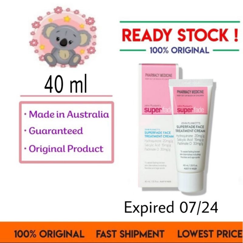 Jual John Plunkett Superfade Super Fade Face Cream 40mL | Shopee Indonesia