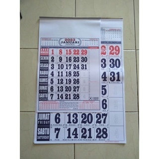 Jual Kalender 2023 Almanak Tanggalan Dinding KECIL Tanggalan Jawa ...