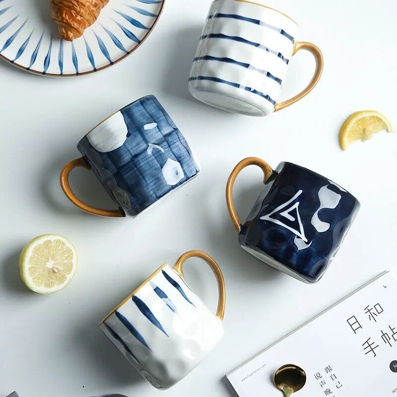 Jual Gelas Minum Ceramik Minimalis Aesthetic Keramik Mug Cangkir Jepang ...