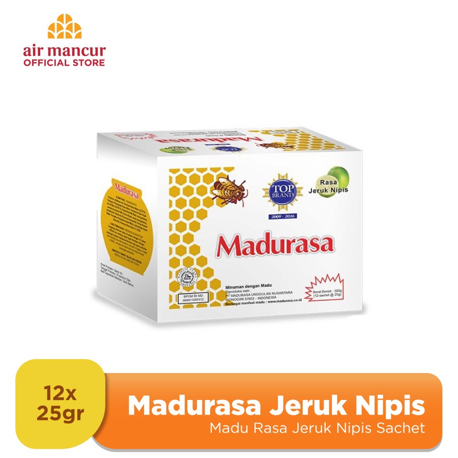Jual Madurasa jeruk nipis 1 box isi 12 sachet | Shopee Indonesia