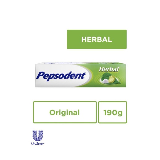 Jual Pepsodent herbal 120g+30gr / 190gr | Shopee Indonesia