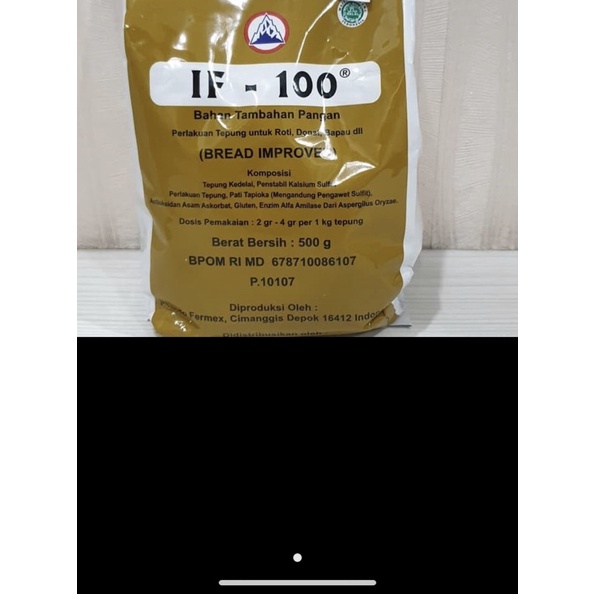 Jual BREAD IMPROVER IF 100 500 GR | Shopee Indonesia