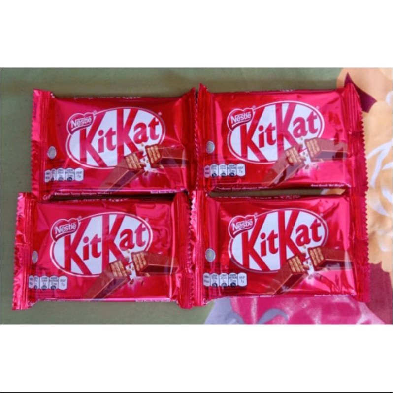 Jual KIT KAT Coklat Wafer 4F (35gr x 4) + Gratis Takjil Box | Shopee ...