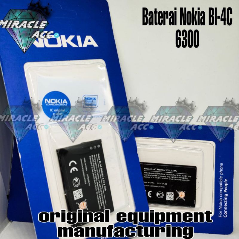 Jual Baterai /batre /nokia Bl-4C /3600/batre/battery original | Shopee Indonesia