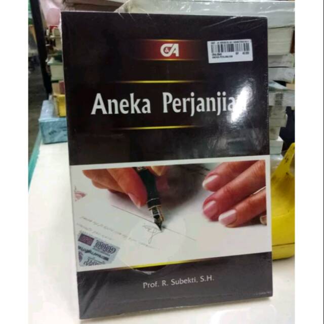 Buku Aneka Perjanjian Profrsubekti Original Shopee Indonesia 