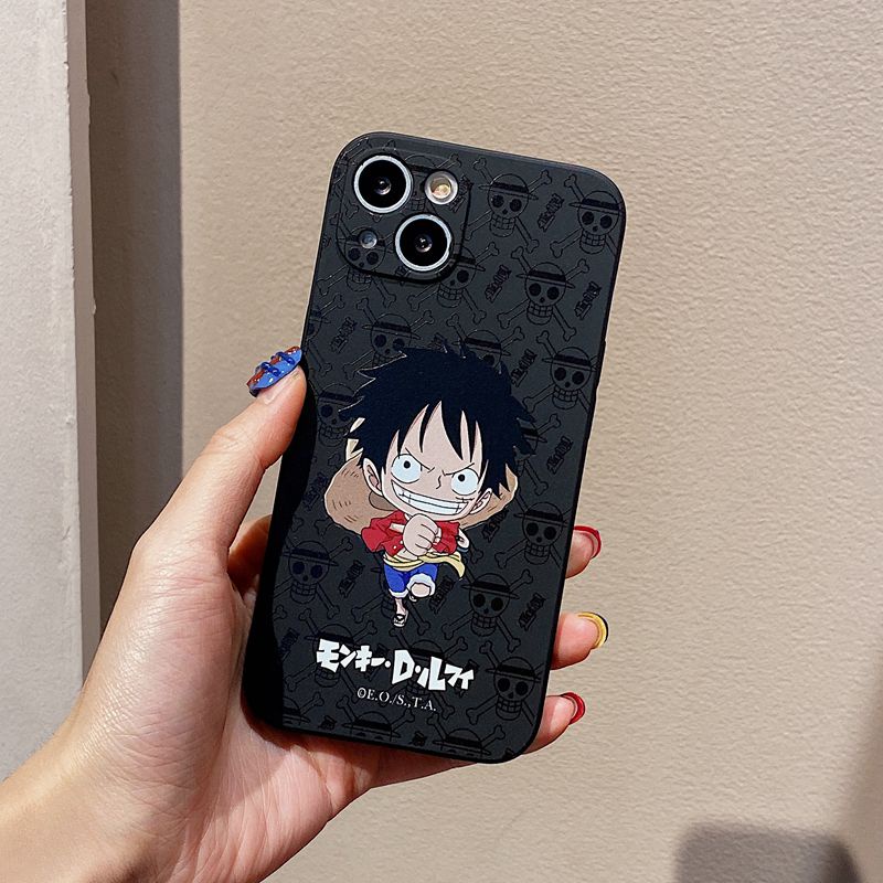 Jual Black Luffy Silicone Casing hp Samsung S10 S20 Plus Ultra S21 Plus ...