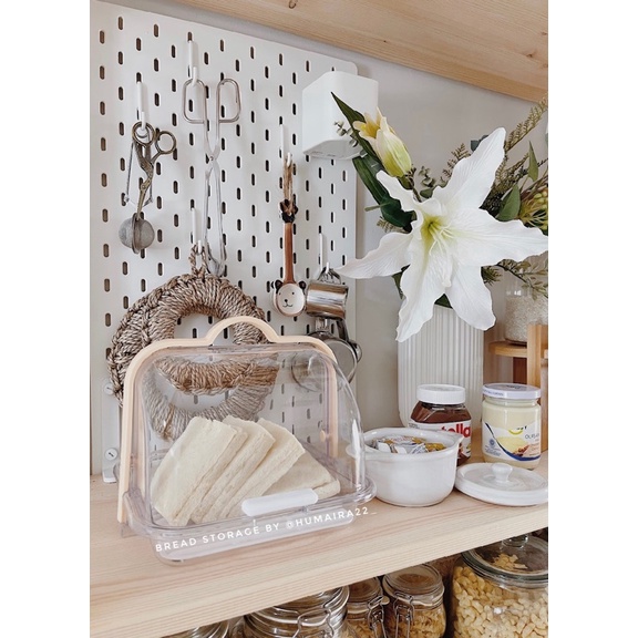 Jual bread storage / tempat roti | Shopee Indonesia