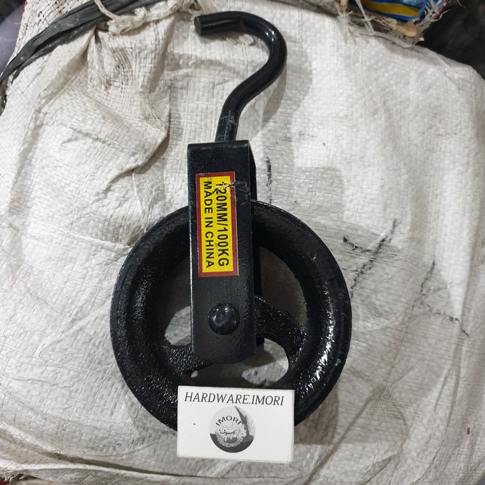 Jual Katrol Kerekan Sumur Hitam 120 160 mm | Shopee Indonesia