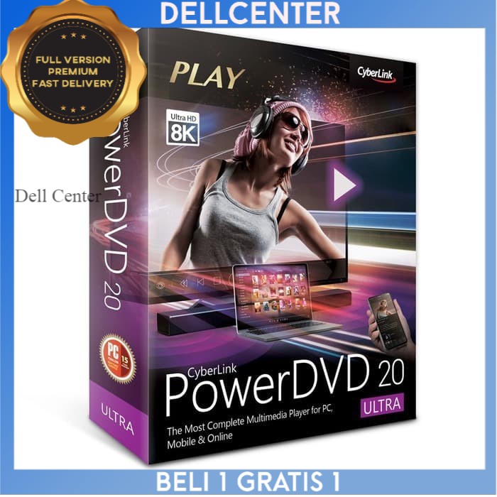Jual Cyberlink Power DVD Ultra 22 - Aplikasi Pemutar File Video PowerDVD Berfitur Lengkap ...
