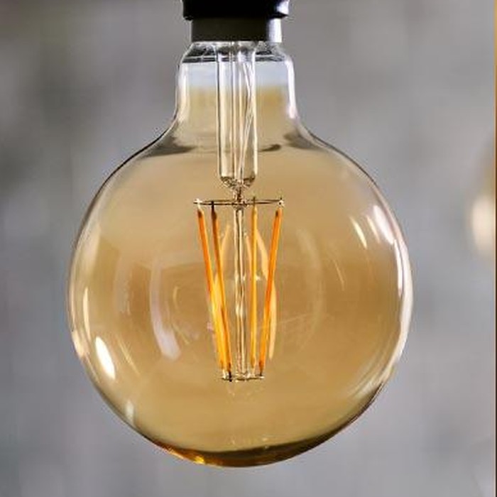 Jual Lampu Led Filament/ Retro/ Classic/Edison Bulb Bulat G125 | Shopee ...