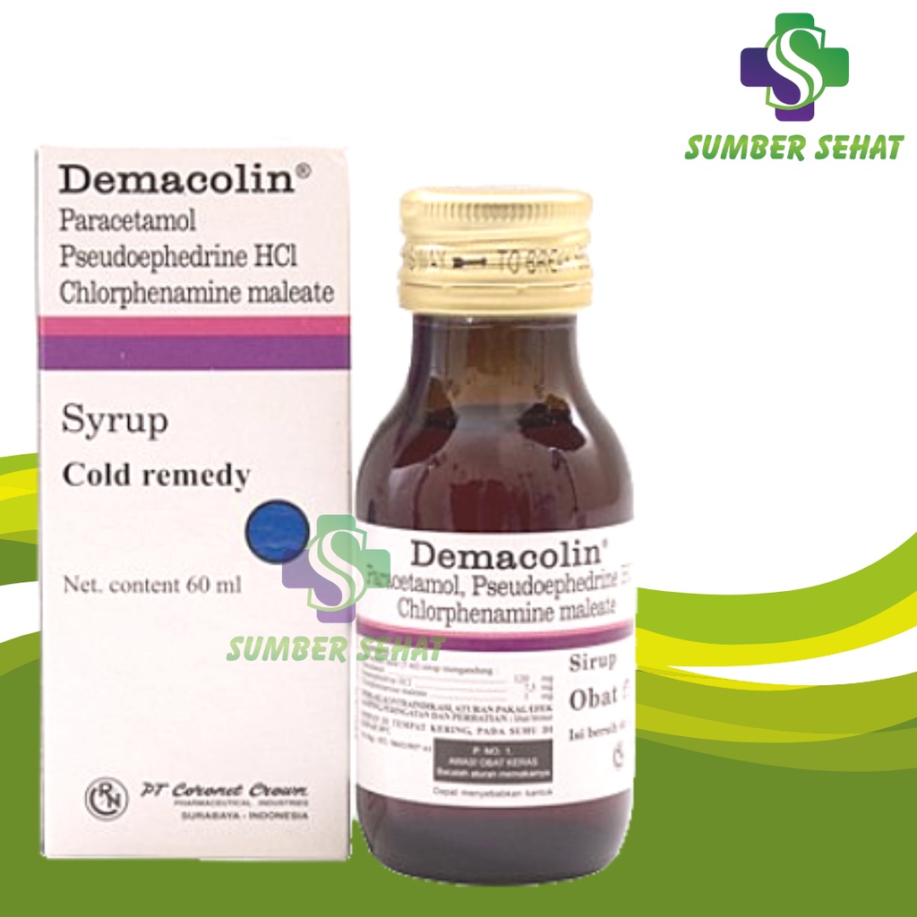 Jual DEMACOLIN SIRUP 60 ML | Shopee Indonesia