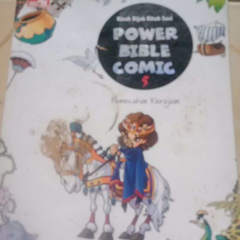 Jual Kisah Bijak Kitab Suci Power Bible Comic 5 Pemecahan Kerajaab ...