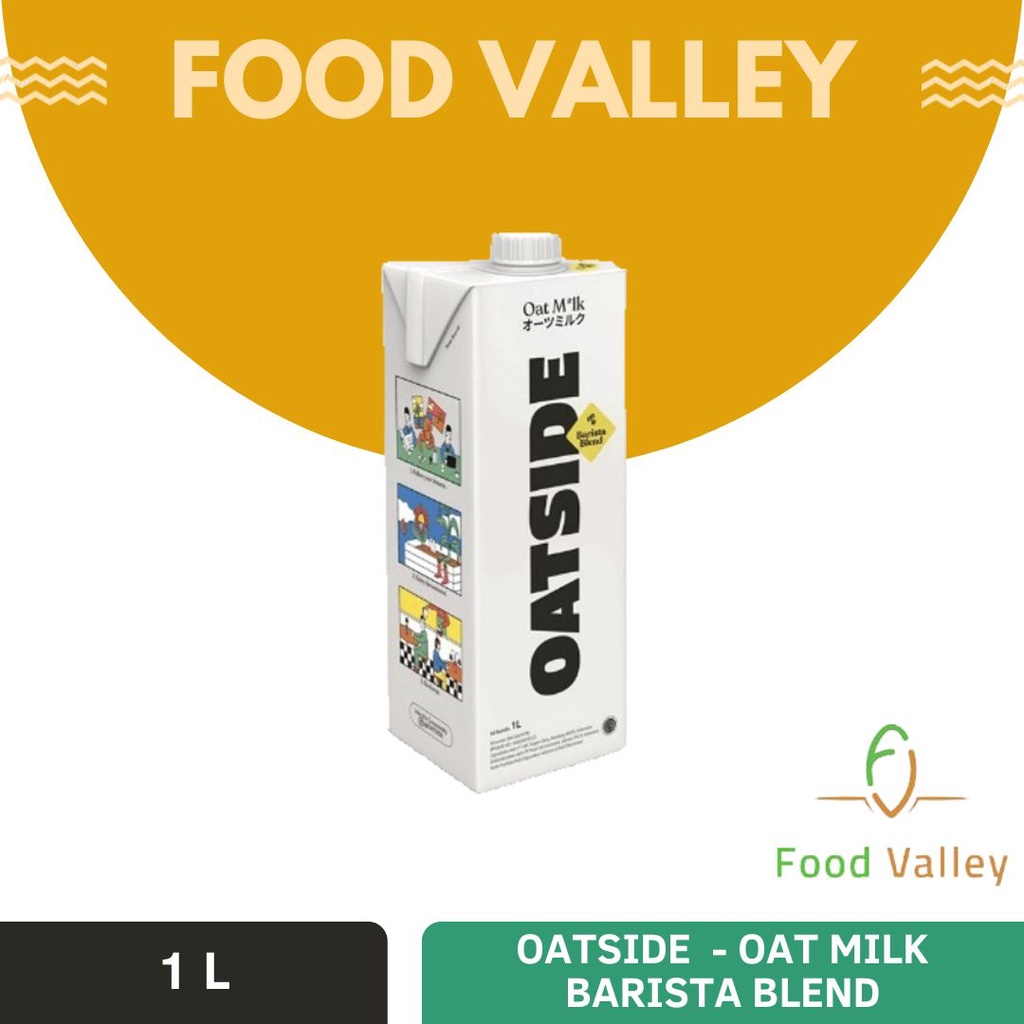 Jual OATSIDE - OAT MILK BARISTA BLEND 1 LITER | Shopee Indonesia