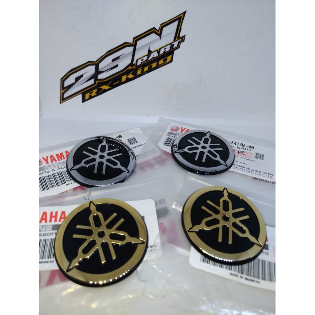 Jual Emblem Sticker Logo Tangki Garputala Yamaha Rx king ORIGINAL ...