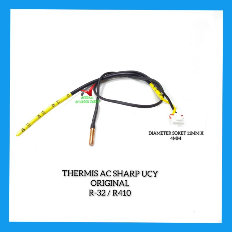 Jual Thermis AC Sharp | Thermistor AC Sharp UCY Original R32/ R410 ... Jual Thermis AC Sharp | Thermistor AC Sharp UCY Original R32/ R410 ...