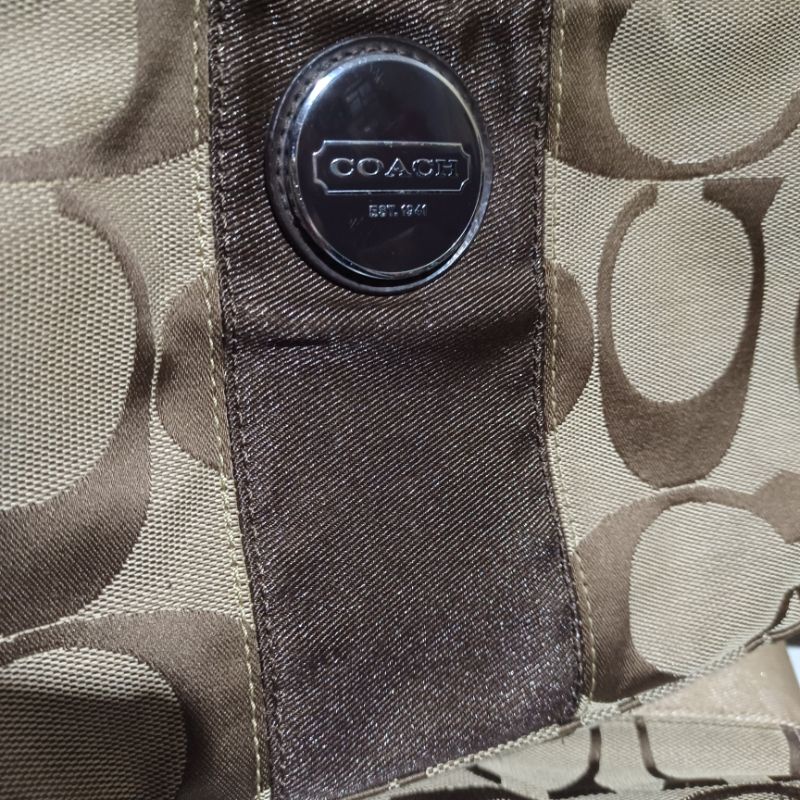 Jual Authentic Coach signature canvas bags | Shopee Indonesia