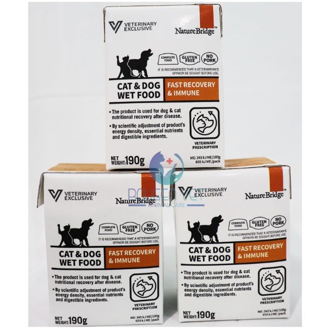 Jual Nature Bridge Fast Recovery Immune Cat & Dog 190gr | Shopee Indonesia