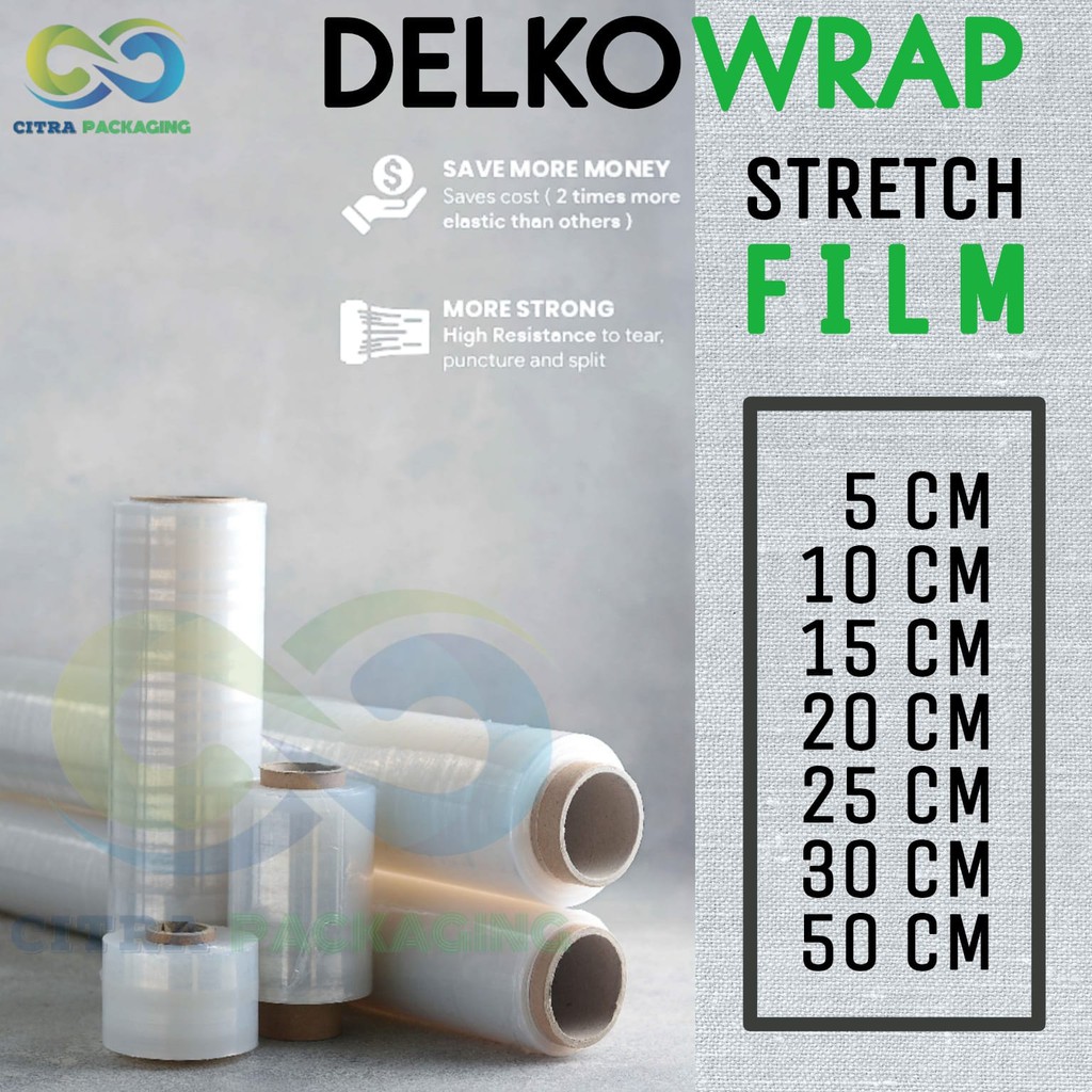 Jual Plastik Wrapping Lilit Bening / Wraping / Stretch Film / Reping ...