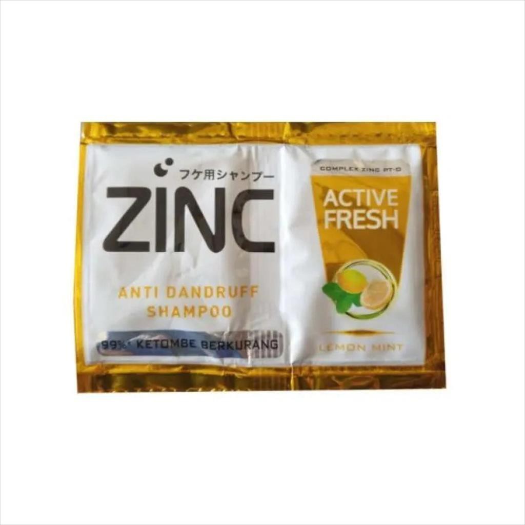 Jual Zinc Shampoo Active Fresh Sachet 10 ML | Shopee Indonesia