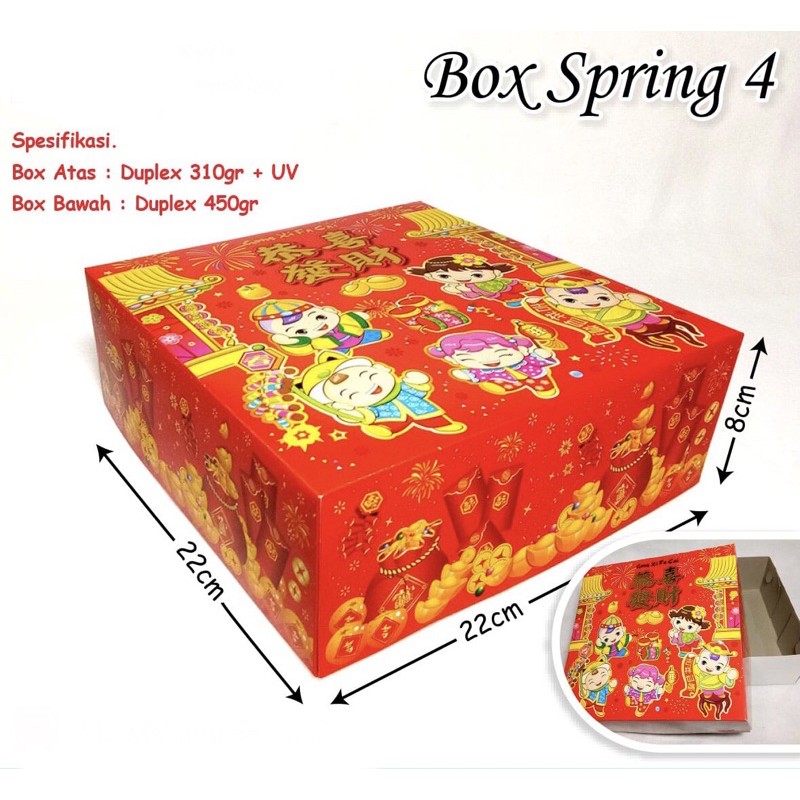 Jual Box kue imlek kotak kue bakul box kue keranjang | Shopee Indonesia