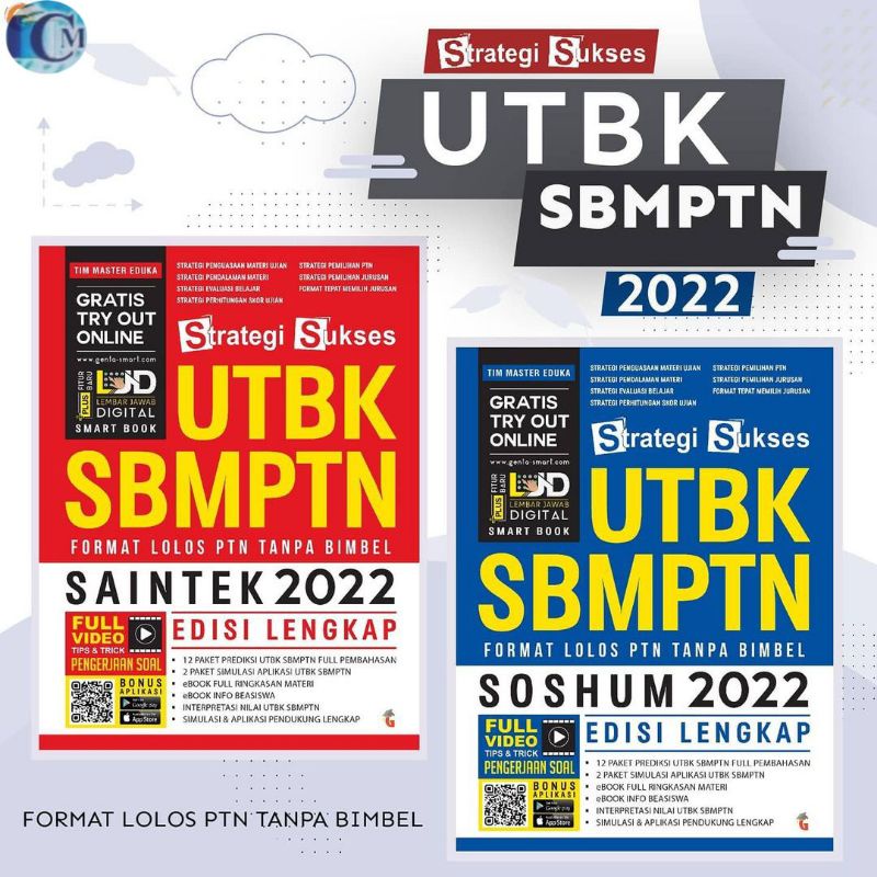 Jual Strategi Sukses UTBK SBMPTN SAINTEK & SOSHUM 2022 | Shopee Indonesia