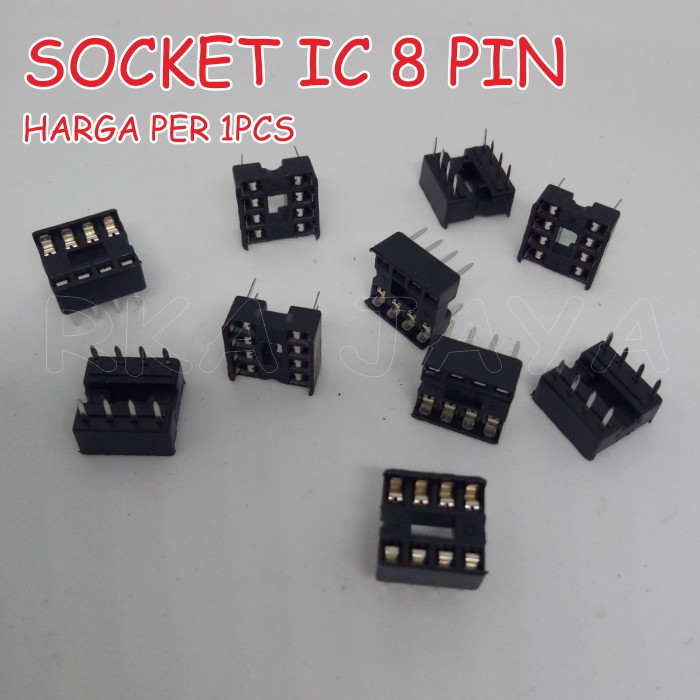 Jual Socket IC 8 Pin 8p Adapter Socket IC 8P | Shopee Indonesia
