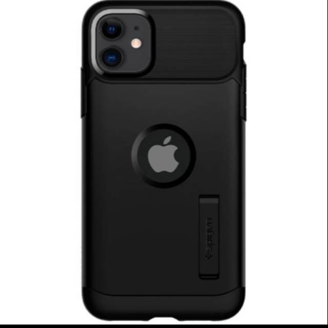 Jual Spigen Slim Armor for iPhone 11 - Black | Shopee Indonesia