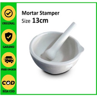 Jual Mortir 13cm l Lumpang + Alu / Stamper Diameter 13 cm Mortir ...
