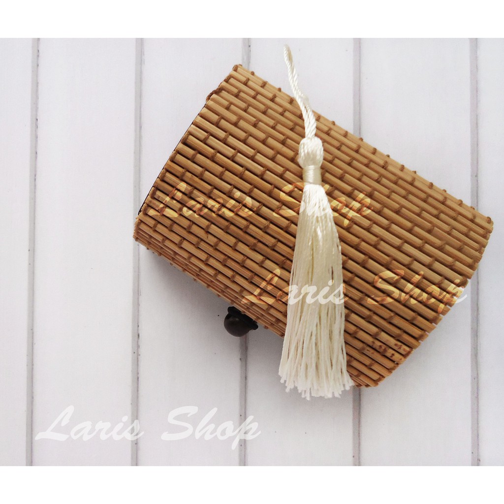 Tali Rumbai Tasel - Tali Tassel Krem Cream | Shopee Indonesia