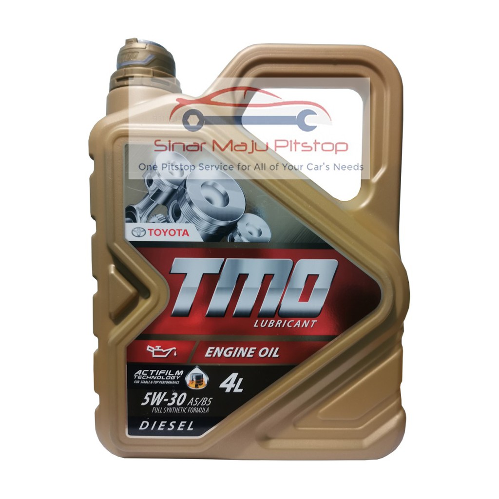 Jual Toyota Motor Oil TMO DIESEL Full Synthetic 5W-30 A5/B5 - Pelumas ...